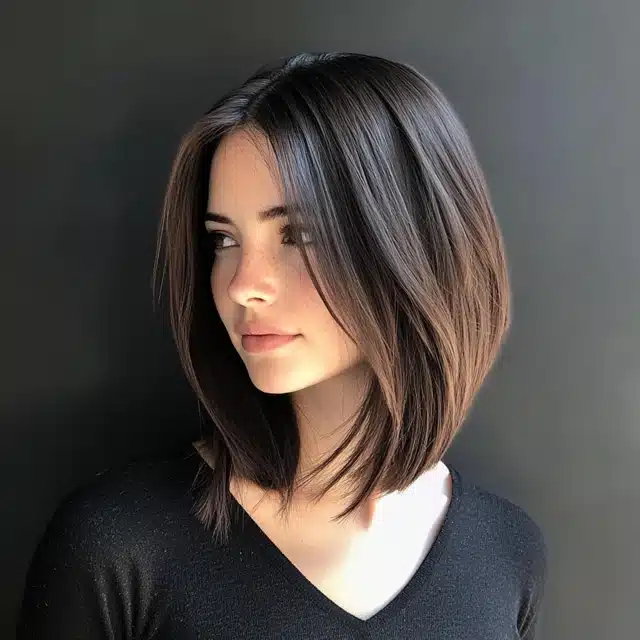 16 Flattering Shoulder-Length Haircuts for Every Face Shape ...